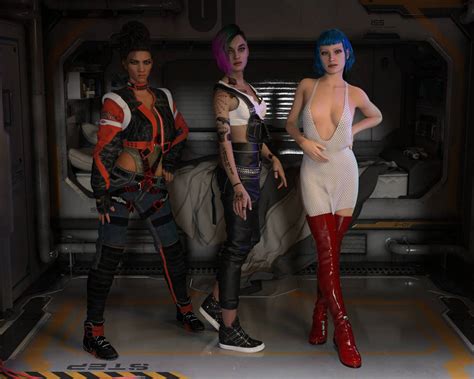 Cyberpunk 2077 Women By Nerdysseus On Deviantart