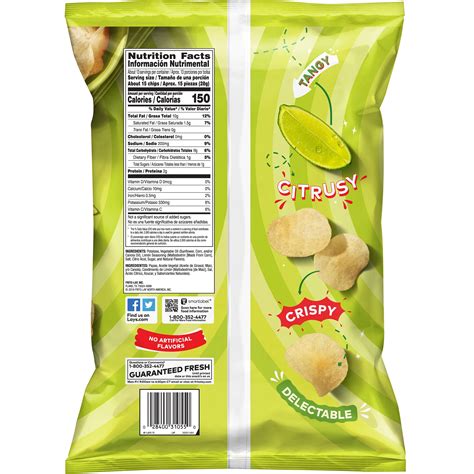 Buy Lay S Limon Flavored Potato Chips Party Size Oz Bag Online At Lowest Price In India