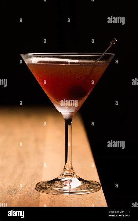 Manhattan Cocktail Alcoholic Bourbon Whiskey Rye Whiskey Sweet