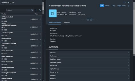 Sap F Flexiblecolumnlayout With Sap Fiori Dark Theme Displays