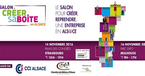 Salon Créer Sa Boîte En Alsace Mulhouse
