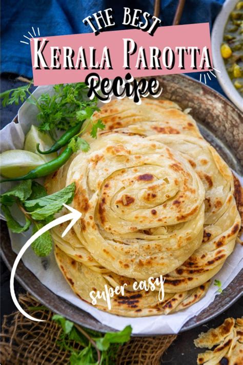 Kerala Parotta Recipe Indian Food Recipes Paratha Recipes Recipes