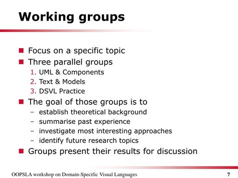 Ppt Oopsla Workshop On Domain Specific Visual Languages Powerpoint Presentation Id4050187