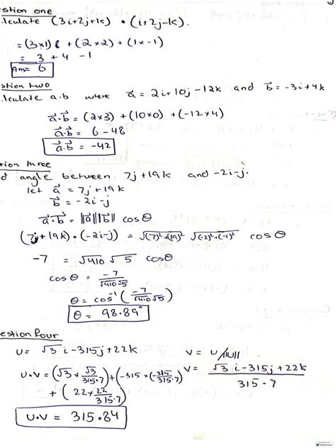 Vector Calculus Assignment 1 Pdf