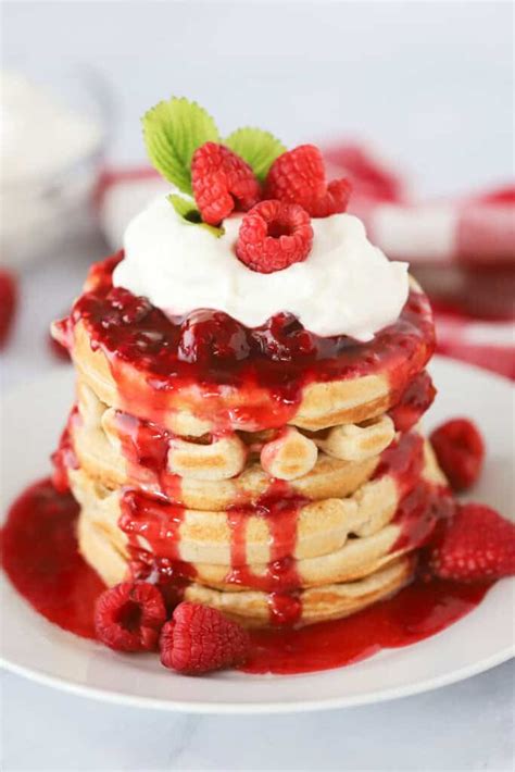 Raspberry Syrup Recipe The Carefree Kitchen