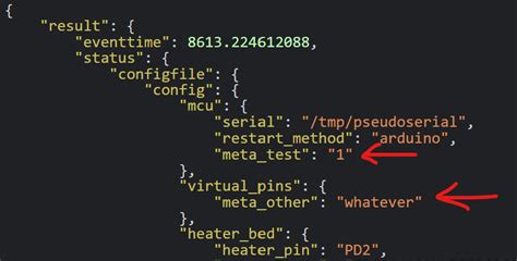 Metadata In Config Sections Developers Klipper