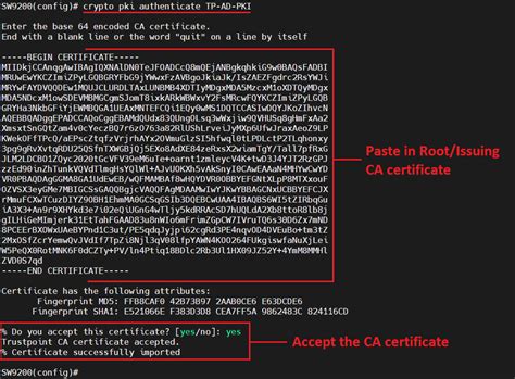 Cisco Radsec Part 3 Cisco Device Manual Certificate Enrollment