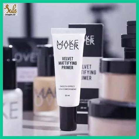 Jual Primerface Makeover Velvet Mattifying Primer Aslii Shopee
