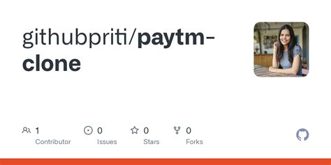 GitHub Githubpriti Paytm Clone