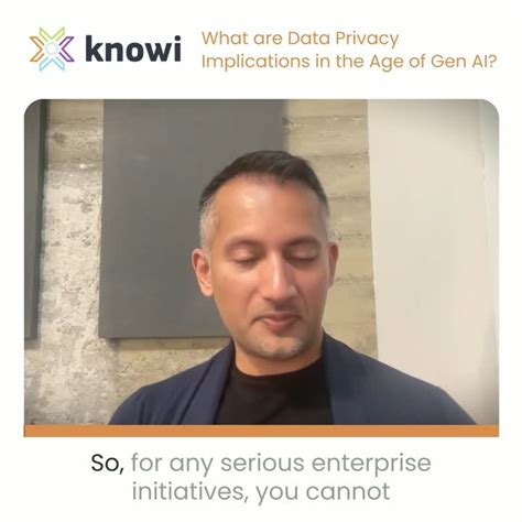 Video Knowi On Linkedin What Are Data Privacy Implications In The
