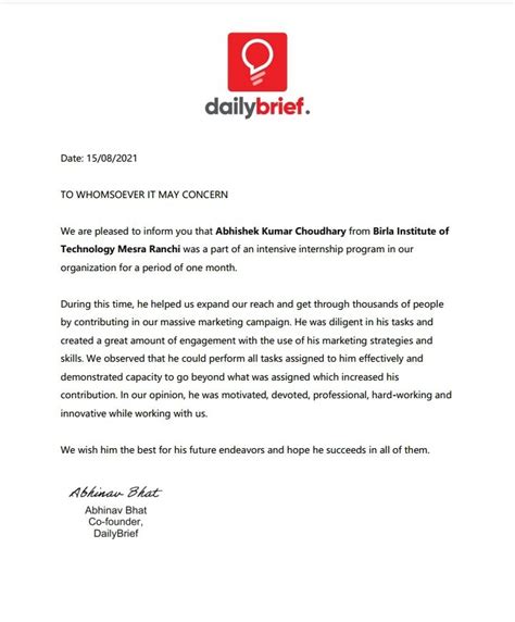 Abhishek Kumar Choudhary On Linkedin Internship Learning Environment Startup Work