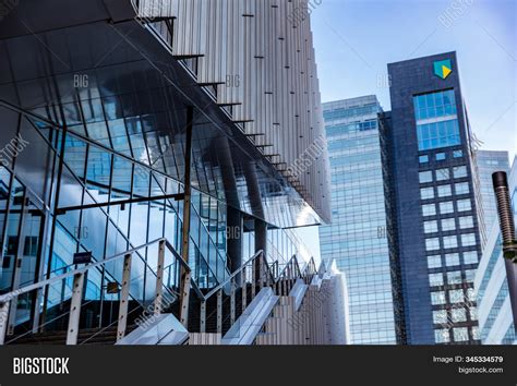 Glass Tower Buildings Image And Photo Free Trial Bigstock