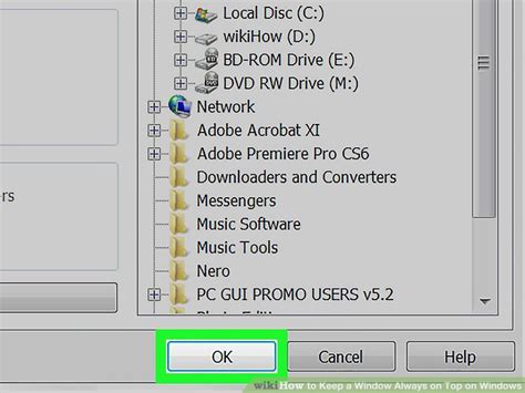 how to keep a window always on top on windows 10 steps