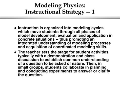 PPT Physics Curriculum Projects PowerPoint Presentation Free Download ID 305364