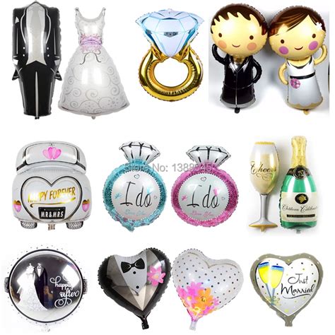 Buy Bride And Groom Wedding Foil Balloons Wedding