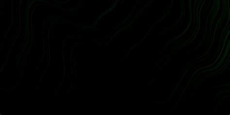 Modèle Vectoriel Vert Foncé Avec Des Lignes Courbes 12738096 Art