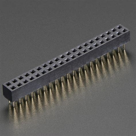 Gpio Header For Raspberry Pi Hat 2x20 Short Female Header