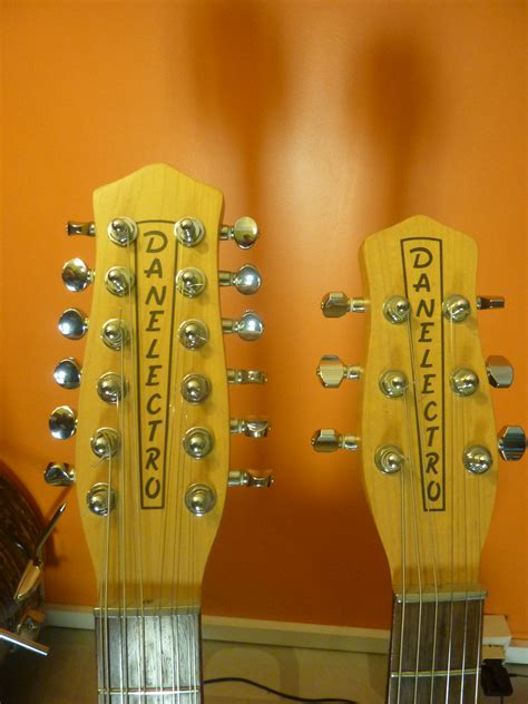 Danelectro Doubleneck 6 12 Strings Guitar Image 2035677 Audiofanzine
