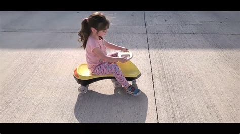 Cruising With Harper Hot Mom Ride On Toy Wiggle Car Youtube