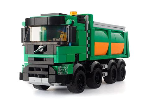Lego Moc Asphalt Tipper Truck By Evertvw Rebrickable Build With Lego