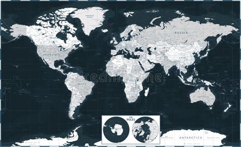 Grayscale Height Map World Stock Illustrations 18 Grayscale Height