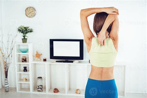 Estiramientos Despues De Hacer Ejercicio Foto De Stock En Vecteezy