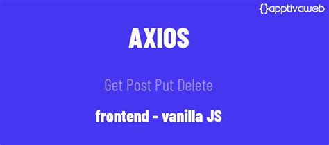 Qué Es Axiosjs Es Librería De Promesas En Aplicaciones Web