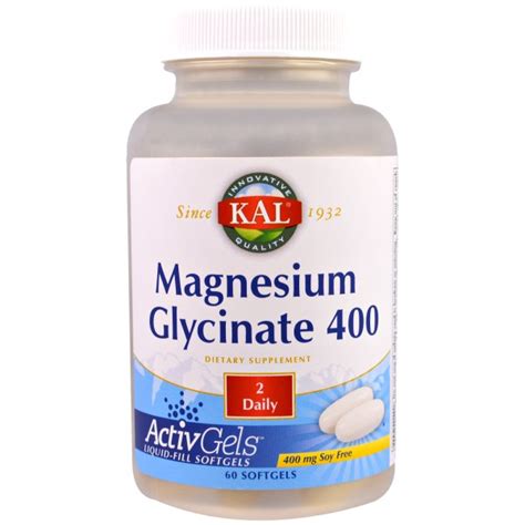 БАД KAL Глицинат Магния Magnesium Glycinate 400 - «Магний при СДВГ ...