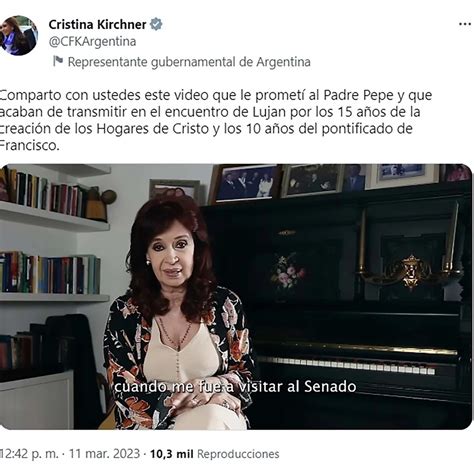 Padre Pepe “la Droga Pone En Juego La Vida La Salud Y El Bienestar De La República” Infobae