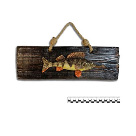 Украшение подвесное интерьерное Настенная статуэтка окуня исп 5 купить по доступным ценам в