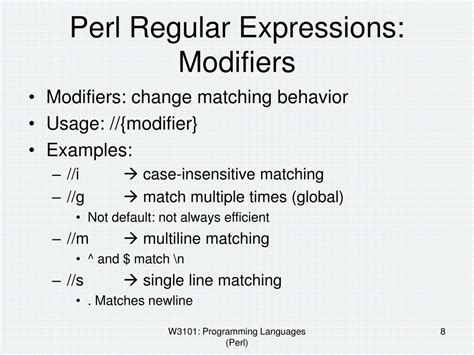 Ppt Perl Regular Expressions Powerpoint Presentation Free Download Id4305583