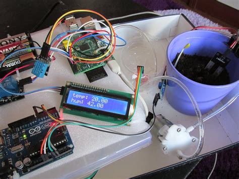 waterpi houseplant remote watering and monitoring system arduino