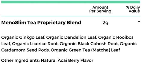 Menoslim Tea Review Can Tea Burn Fat Illuminate Labs