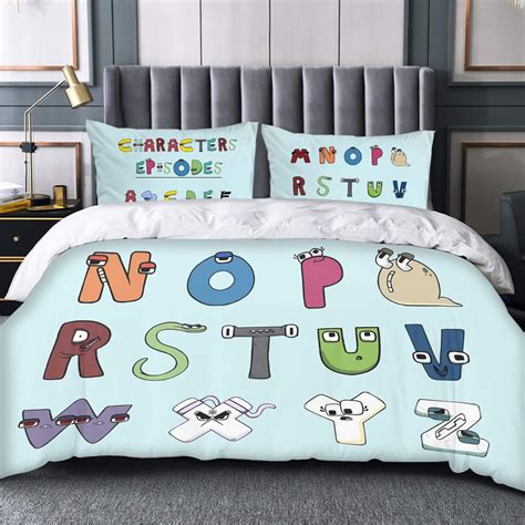 Wallfia Alphabet Lore But Are Duvet Cover Queen Size