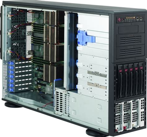 4u Tower Server Quad Processor