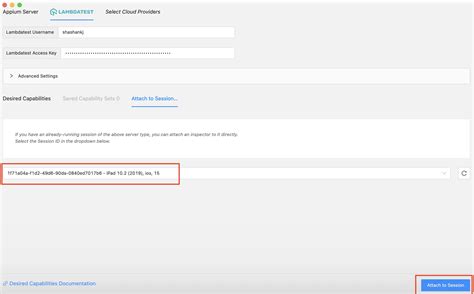 Appium Inspector Integration On LambdaTest LambdaTest