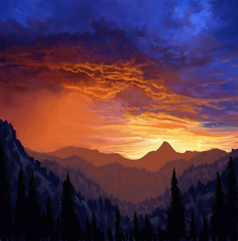 Sunset Storm By Antonio Panderas On Deviantart