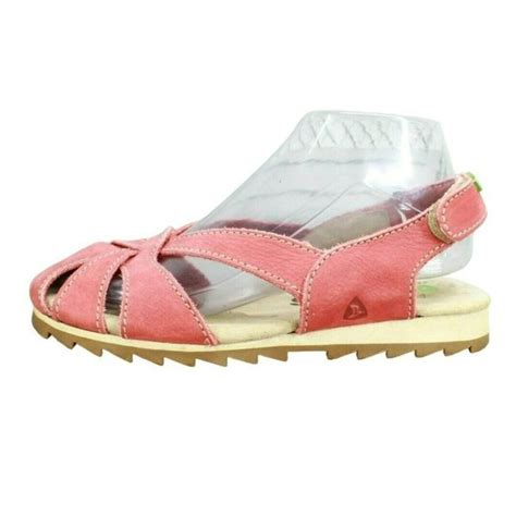 Snipe Shoes Snipe Red Leather Casual Close Toe Ankle Strap Sandals