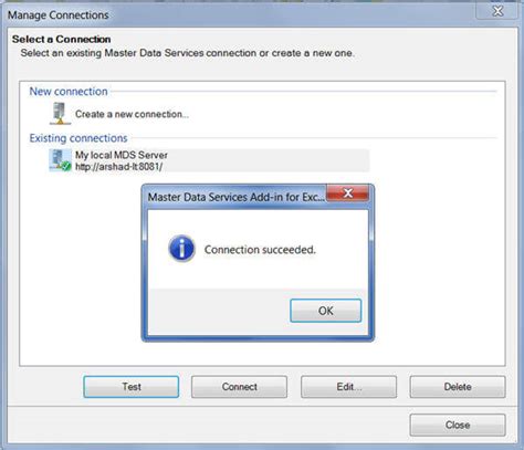 Excel Add In For SQL Server 2012 Master Data Services Part 1