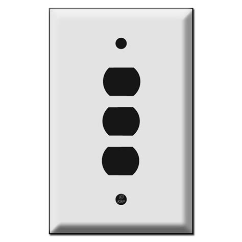 Replacement 2 Stacked Low Voltage Sierra Trigger Switch Plates
