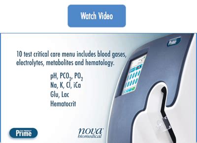 Nova Biomedical World Leader In Biosensor Technology