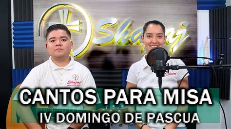 Cantos Para Misa Iv Domingo De Pascua Shajaj Ministerio Católico