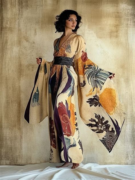Art Deco Style Japanese Outfit Japanese Traditional Fashion Art Deco