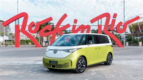 Nova Kombi elétrica da Volkswagen surge em aparição inédita no Rock in Rio 2022