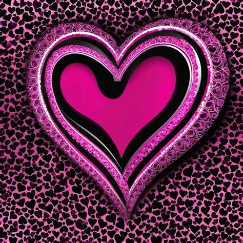 Black And Pink Hearts Wallpapers 4k Hd Backgrounds On Wallpaperbat