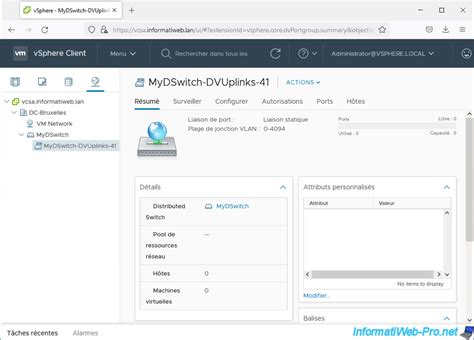 Create A Virtual Distributed Switch Vds On Vmware Vsphere 67 And