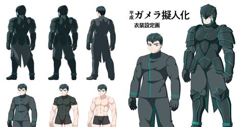 怪獣擬人化 平成ガメラ擬人化 Mothのイラスト Pixiv