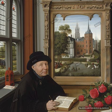Ai创作图丹麦童话作家 挪威文学家 古代建筑学家 荷兰画派 画家图书馆 约瑟夫亨利 窗口看书 传教故事 比利时传教士 欧洲的传教士 历史画像 丹麦作家 画家维米尔的故乡 荷兰油画 芬兰诗人