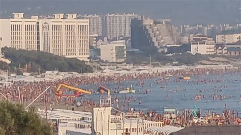 ЖАРА ПОРА КУПАТЬСЯ В МОРЕ В ВИТЯЗЕВО Youtube