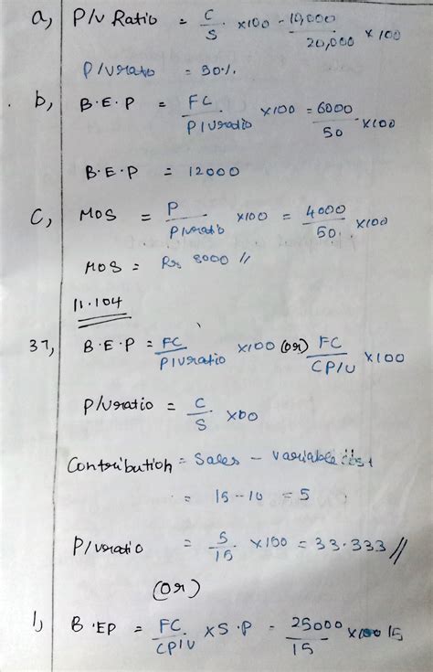 Solution Marginal Cost Statement Studypool